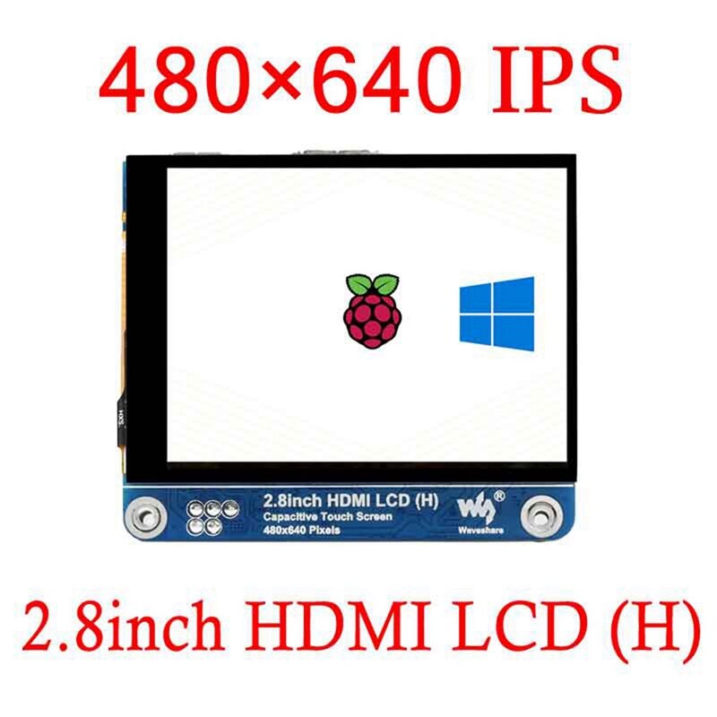 Waveshare 2.8 Inch LCD Display HDMI Compatible 480... – Vicedeal