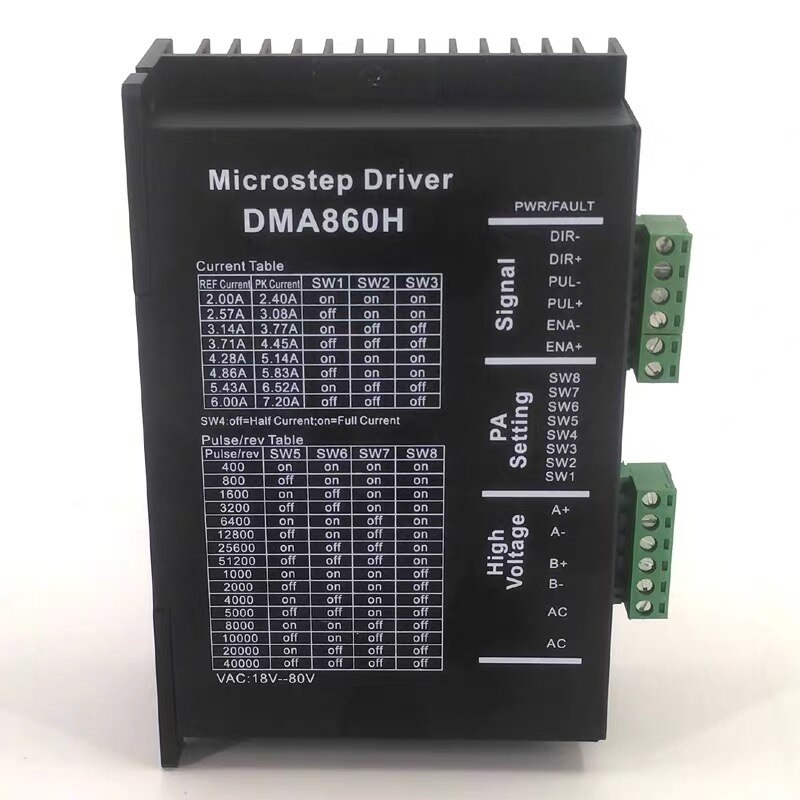 Twee-Fase Microstep Driver DMA860H, Stepper Driver... – Vicedeal