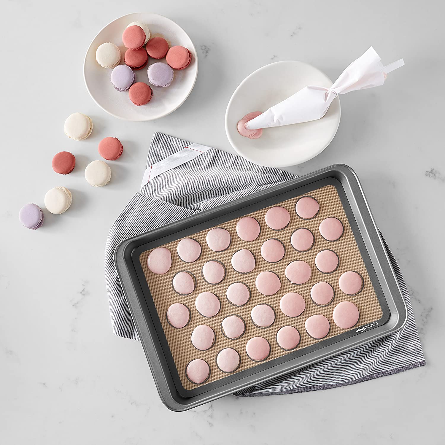Silicone Macaron Baking Mat for Bake Pans Macaroon... – Vicedeal