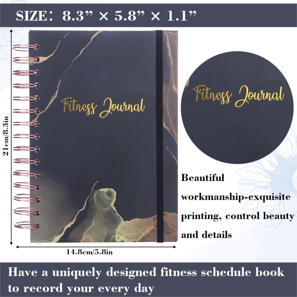 Fitness Journal Workout Planners with Diet &am... – Vicedeal