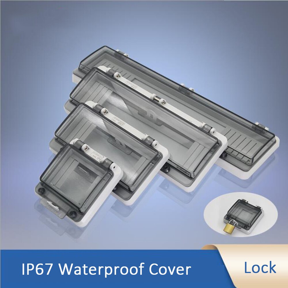 8 WAYS Circuit Breaker Transparent Waterproof Box ... – Vicedeal