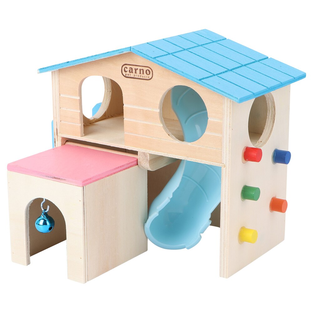1Pc Hamster Huis Bel Grappige Huis Huisdier Houten... – Grandado