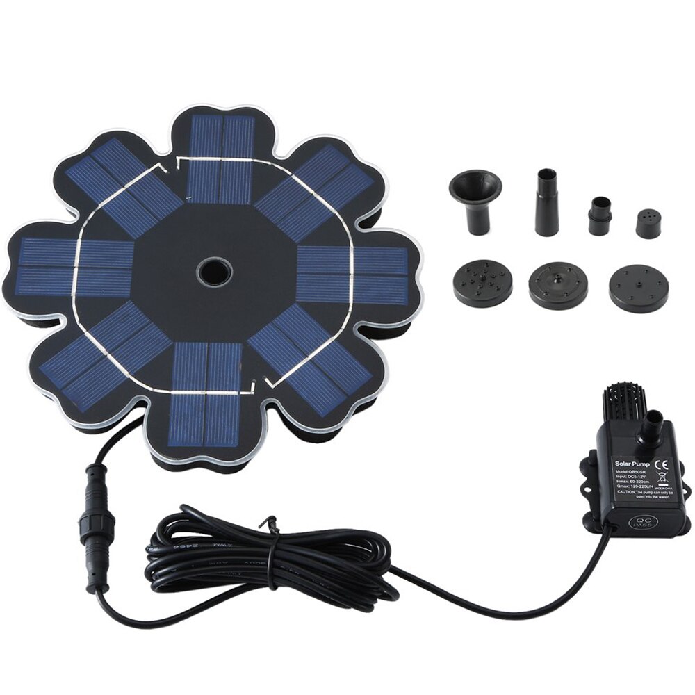 Solar Fontein Watering Kit Power Solar Pomp Zwemba... – Grandado