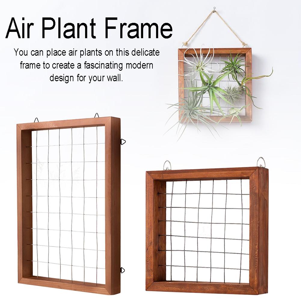 Wand Hängen Blumentopf Air Pflanzen Rahmen Garten ... – Vicedeal