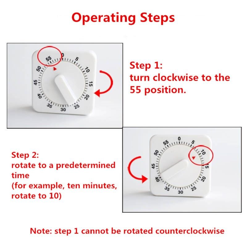 60 Minute Mechanical Kitchen Cooking Timer Alarm F... – Grandado