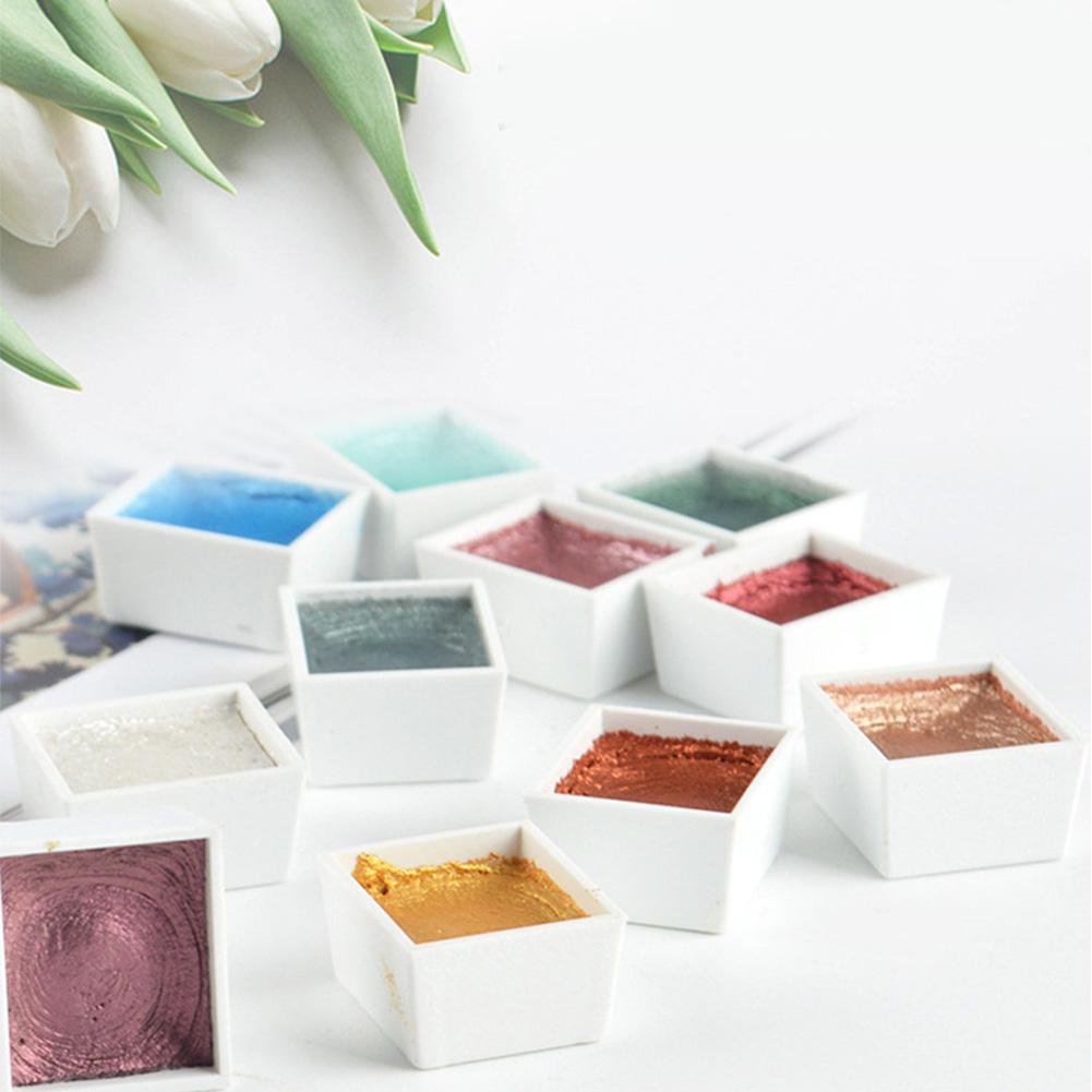 12 Colors Art Supplies Solid Pigment For Artists G... – Vicedeal