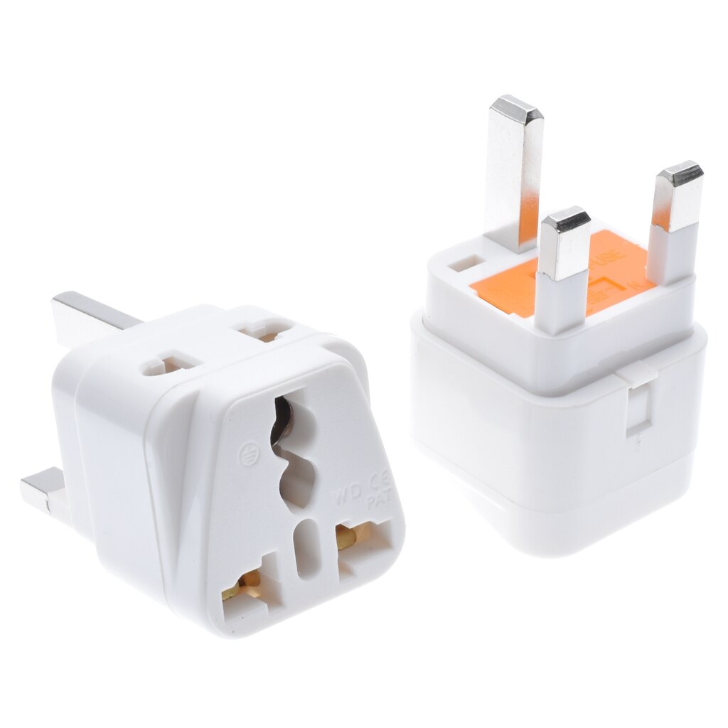 UK Plug Adapter, Mini Travel Plug Adapter with Fus... – Grandado