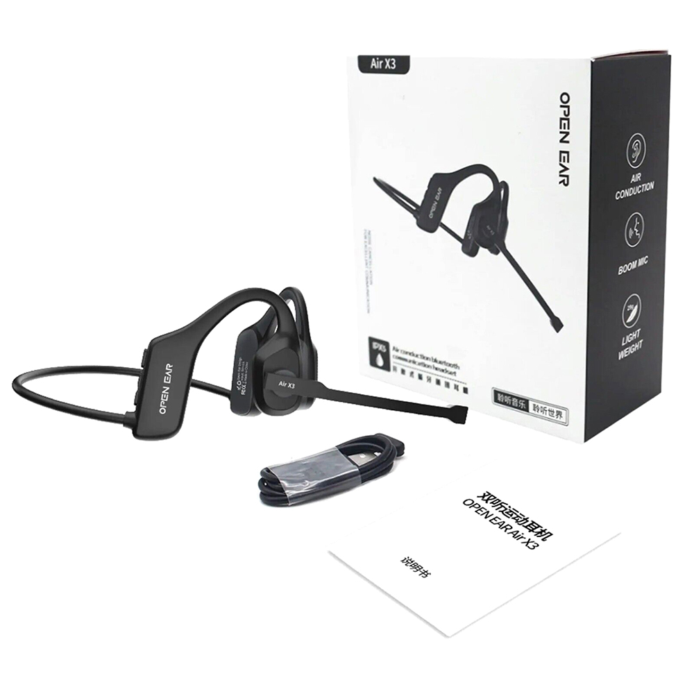 Open-Ear Headsets with Noise Canceling Microphone ... – Grandado