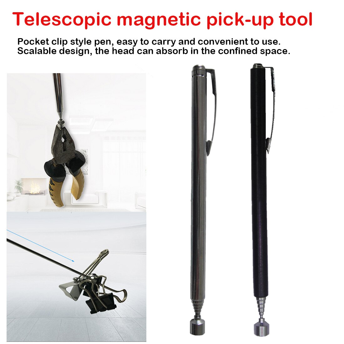 Telescopic Magnetic Metal Screw Parts Magnet Pick ... – Grandado