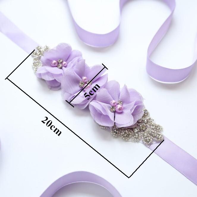 Peach Blue Pearl Accessories Ornaments Crystal Bri... – Vicedeal