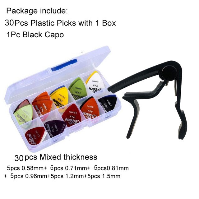 Guitar Tool Kit Guitar Capo / Guitar Picks / Tunne... – Grandado