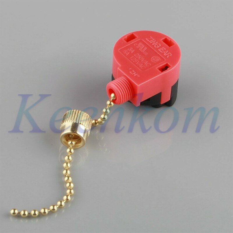 Zing Ear ZE-268S1 Switch brass finish 4 Wire 3-spe... – Vicedeal