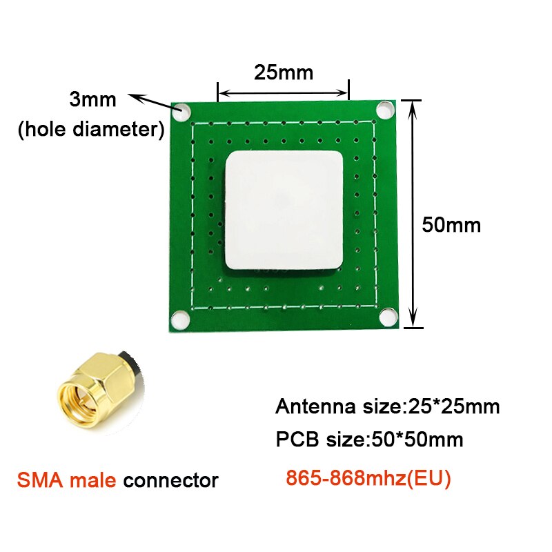 Fonkan pcb 1 dbi keramisk antenn enkel matningspun... – Grandado