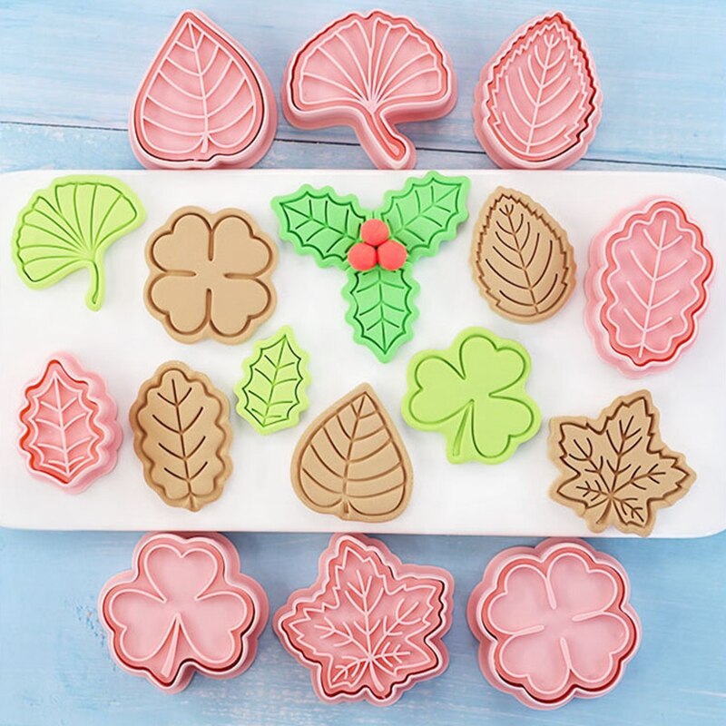 Juego de moldes para galletas y galletas, set de 8... – Grandado