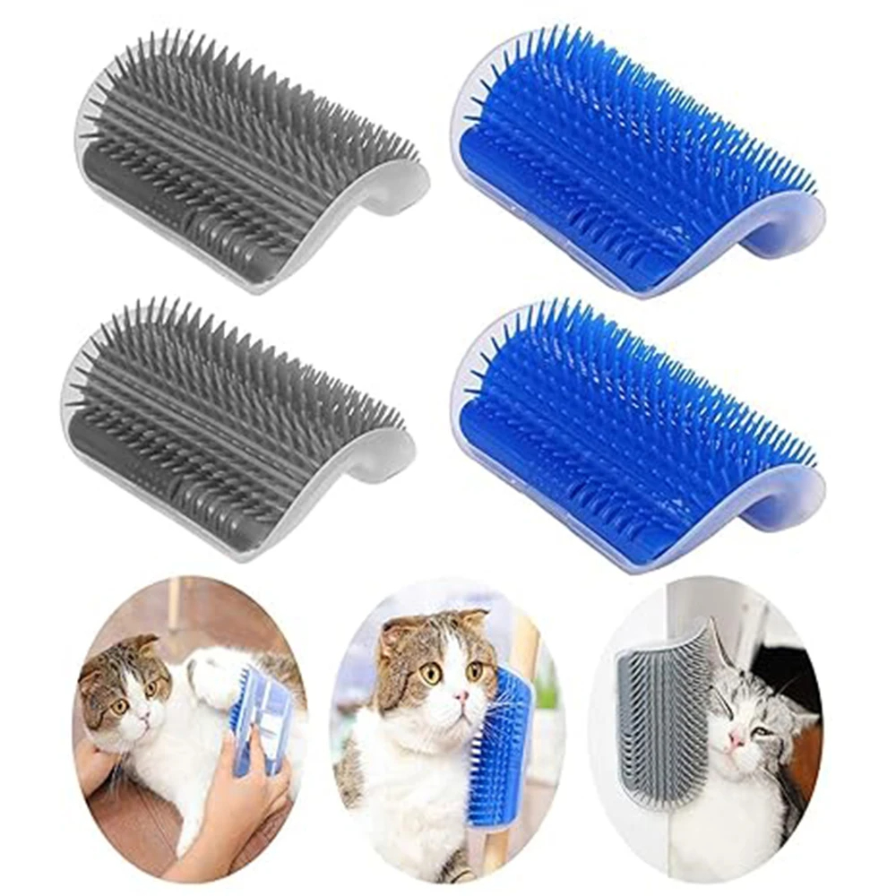 Cat Brush Comb Cat Toy with Catnip Pet Wall Brush ... – Grandado