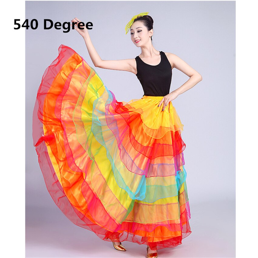 Spanish Bullfight Flamenco Dress Ballroom Dance Gy... – Grandado