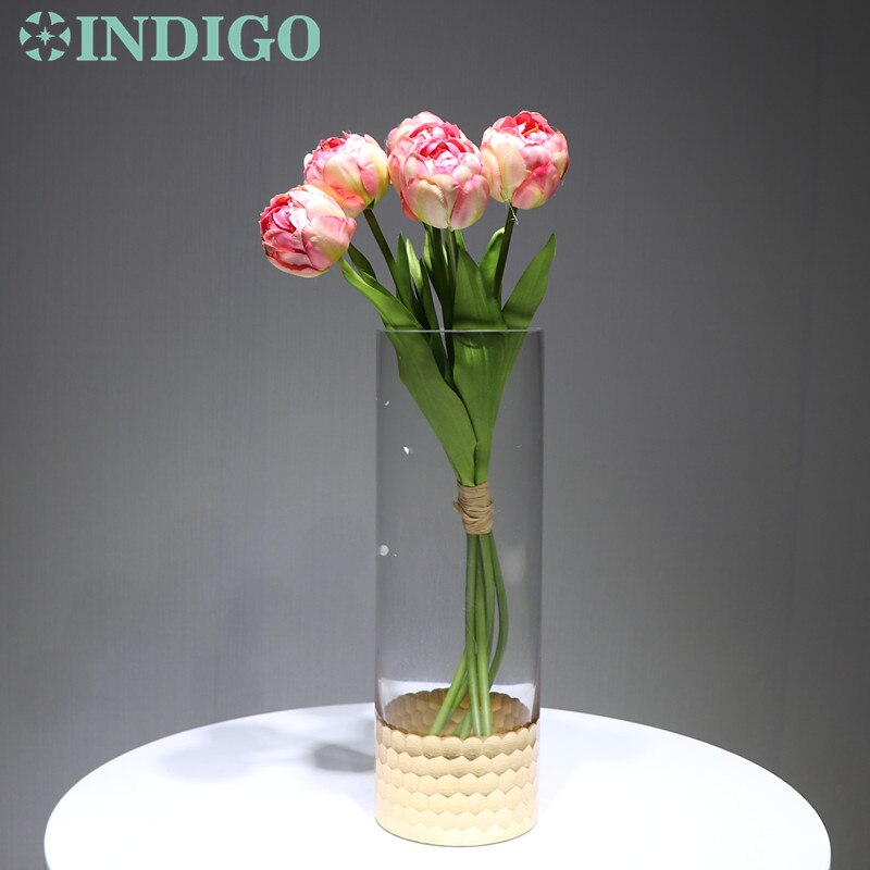 Tulip Bouquet (6 Stems) Pink Tulip Flower Arrangme... – Grandado