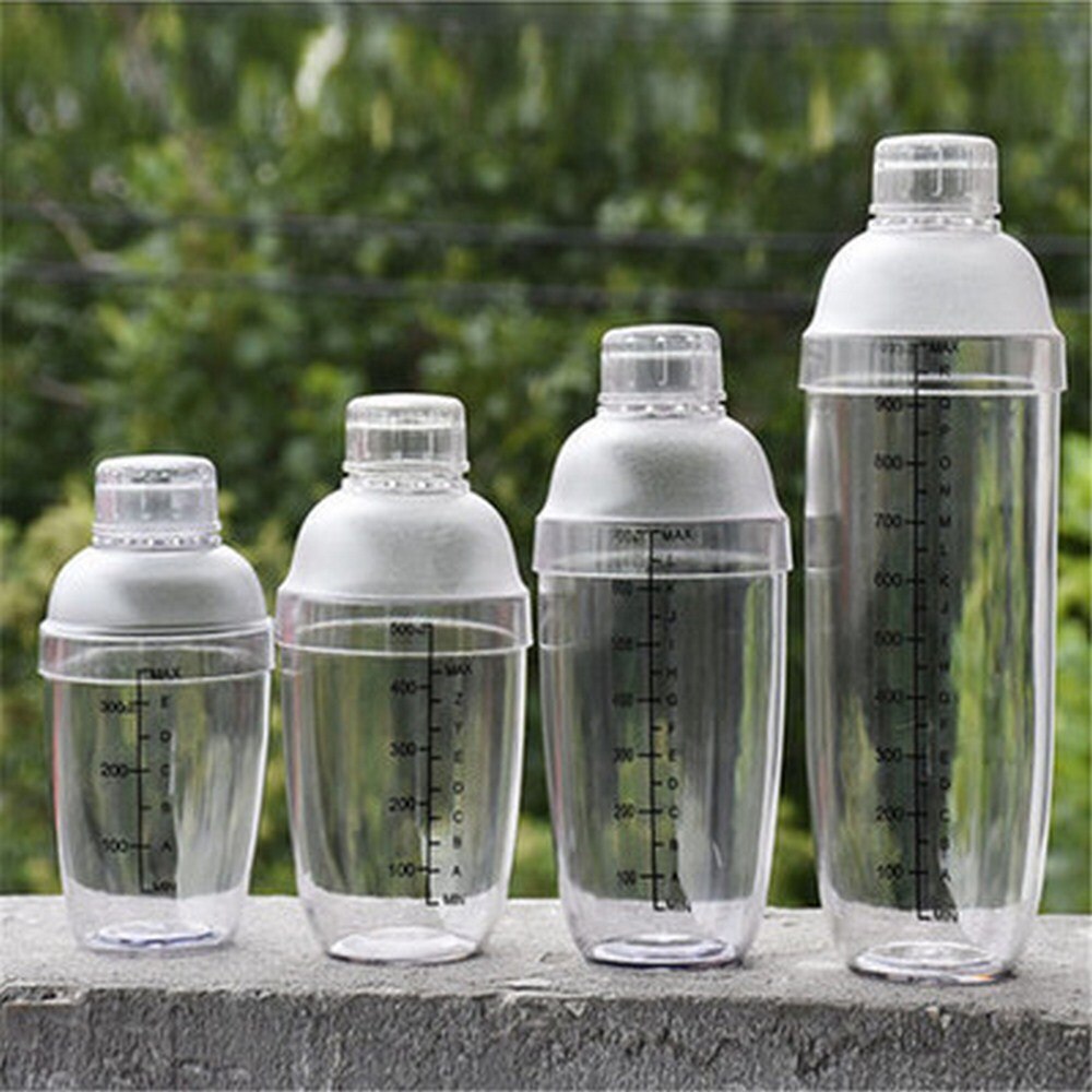 250ML-1000ML Glass Cocktail Shaker Transparent Sca... – Vicedeal
