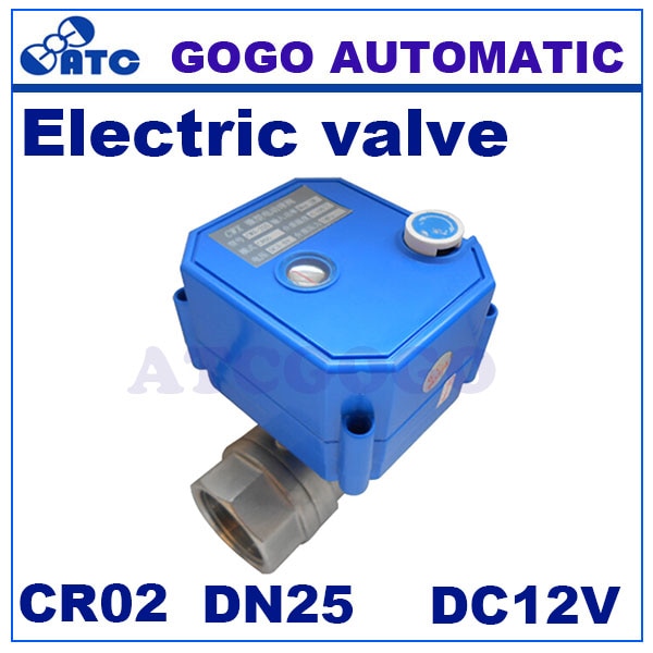 CWX-25S DN25 1" bsp 2 way SS304 MINI electric... – Grandado