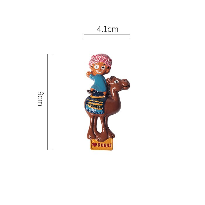 Dubai Regal Refrigerator Magnet 3D Character Fridg... – Grandado