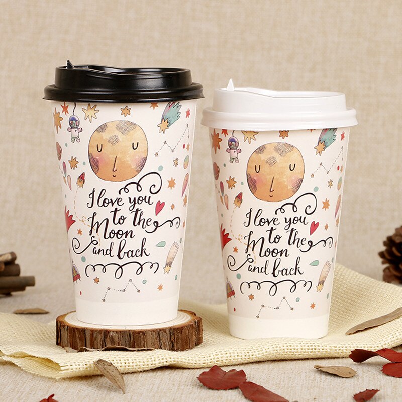 50pcs cartoon child birthday favor disposable coff... – Vicedeal