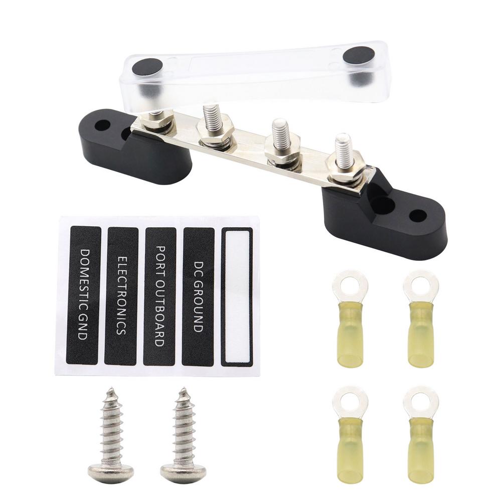 Bus Bar Durable M6 100A Gerade Linie Einzel Schien... – Grandado