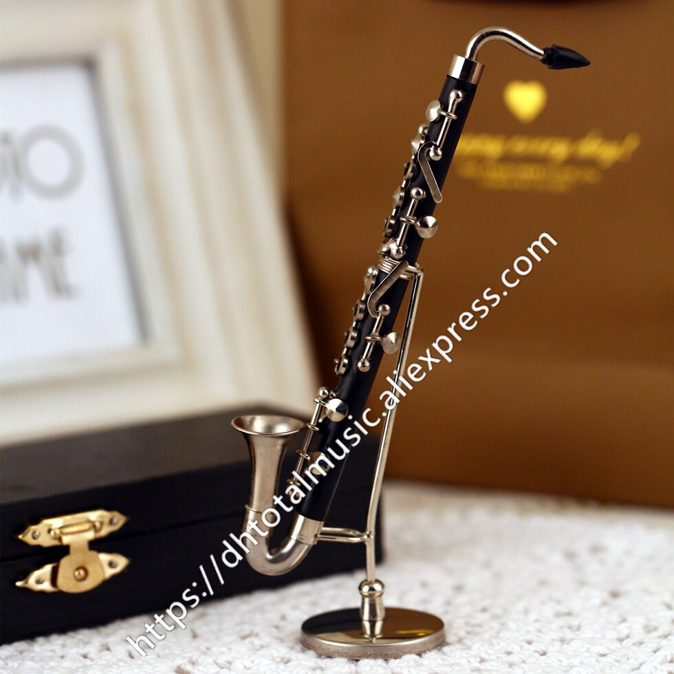 Miniature Bass Clarinet Model Replica with Stand a... – Grandado