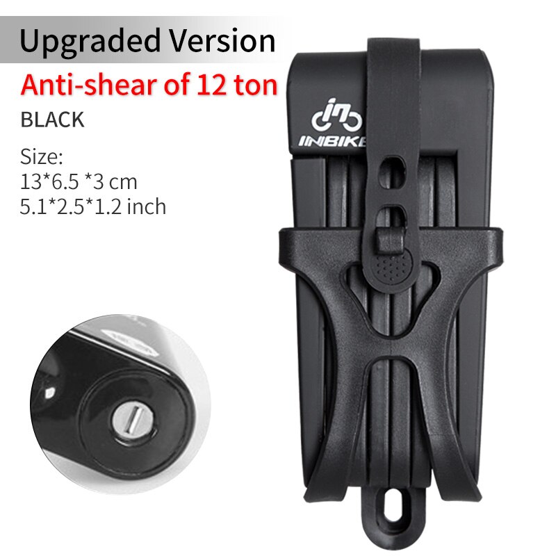 INBIKE Anti theft Bicycle Lock Anti-shear of 12 to... – Grandado