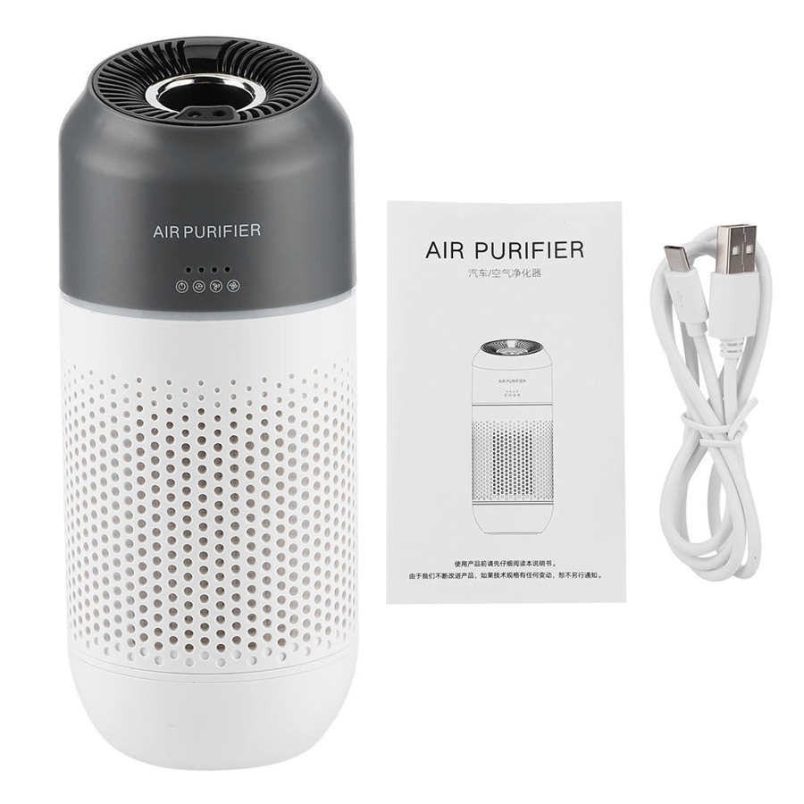 Draagbare Auto Luchtreiniger Gebaren Sensor Schake... – Vicedeal