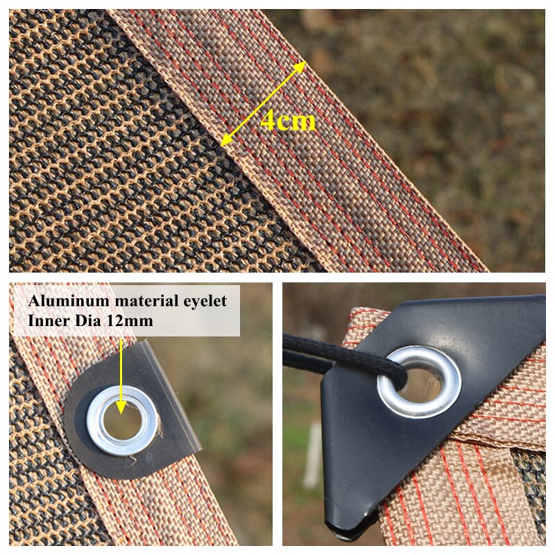 Koffie Anti-Uv Hdpe Zonnescherm Netto Outdoor Zwem... – Vicedeal