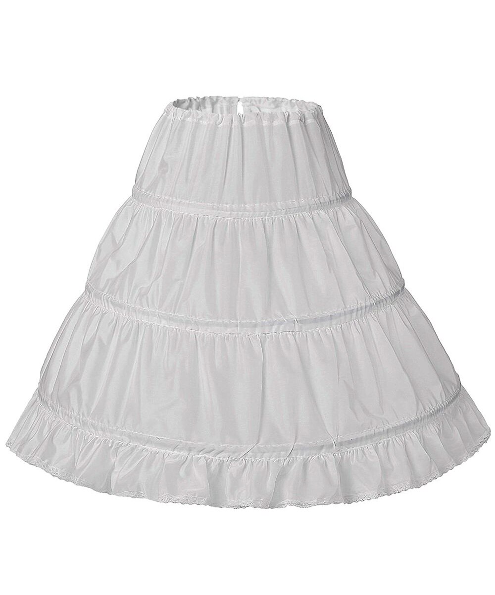 Witte Petticoat Voor Kids Jupon Crinoline Cancan S... – Vicedeal