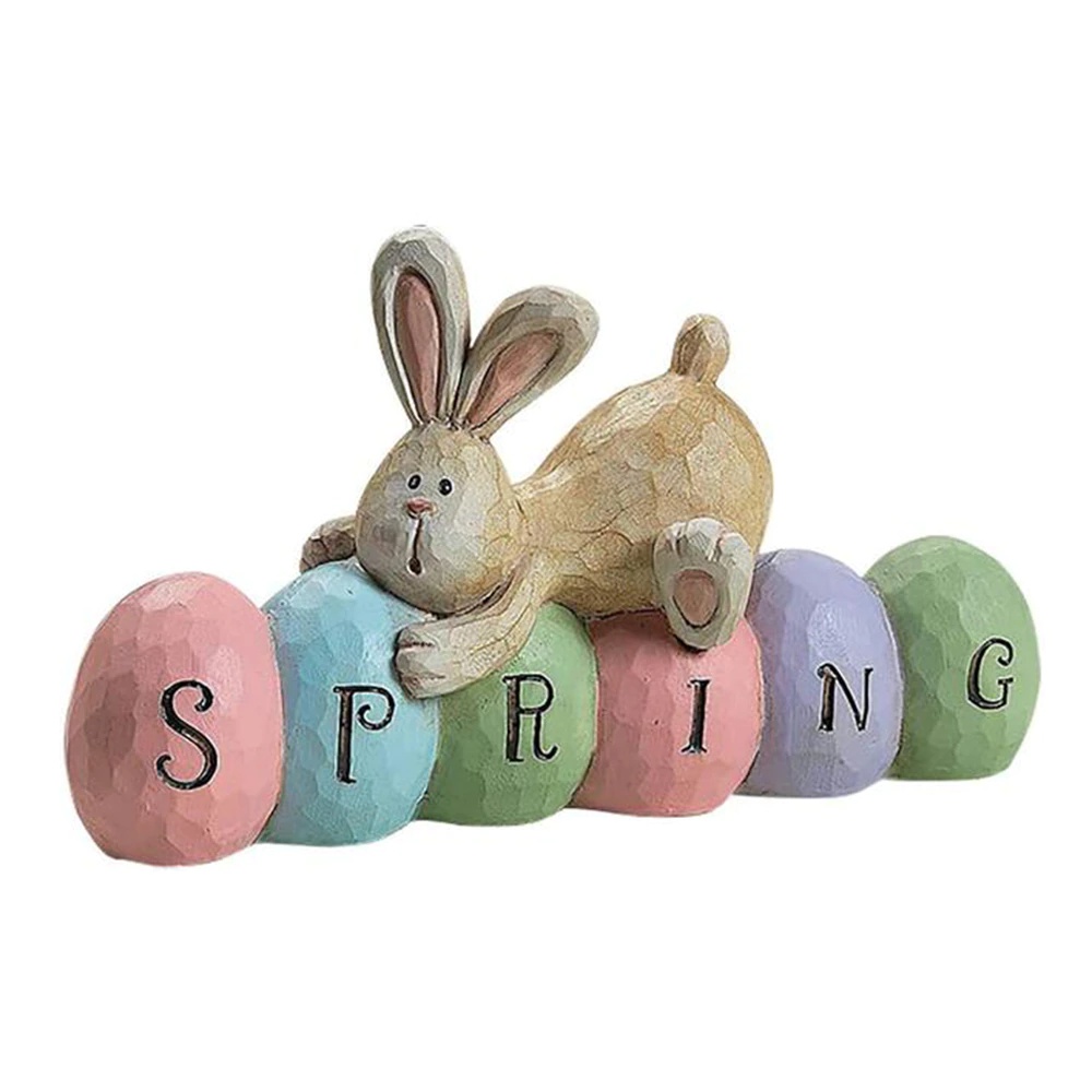 Easter Cute Craft Rabbit Spring Desk Decorations H... – Vicedeal