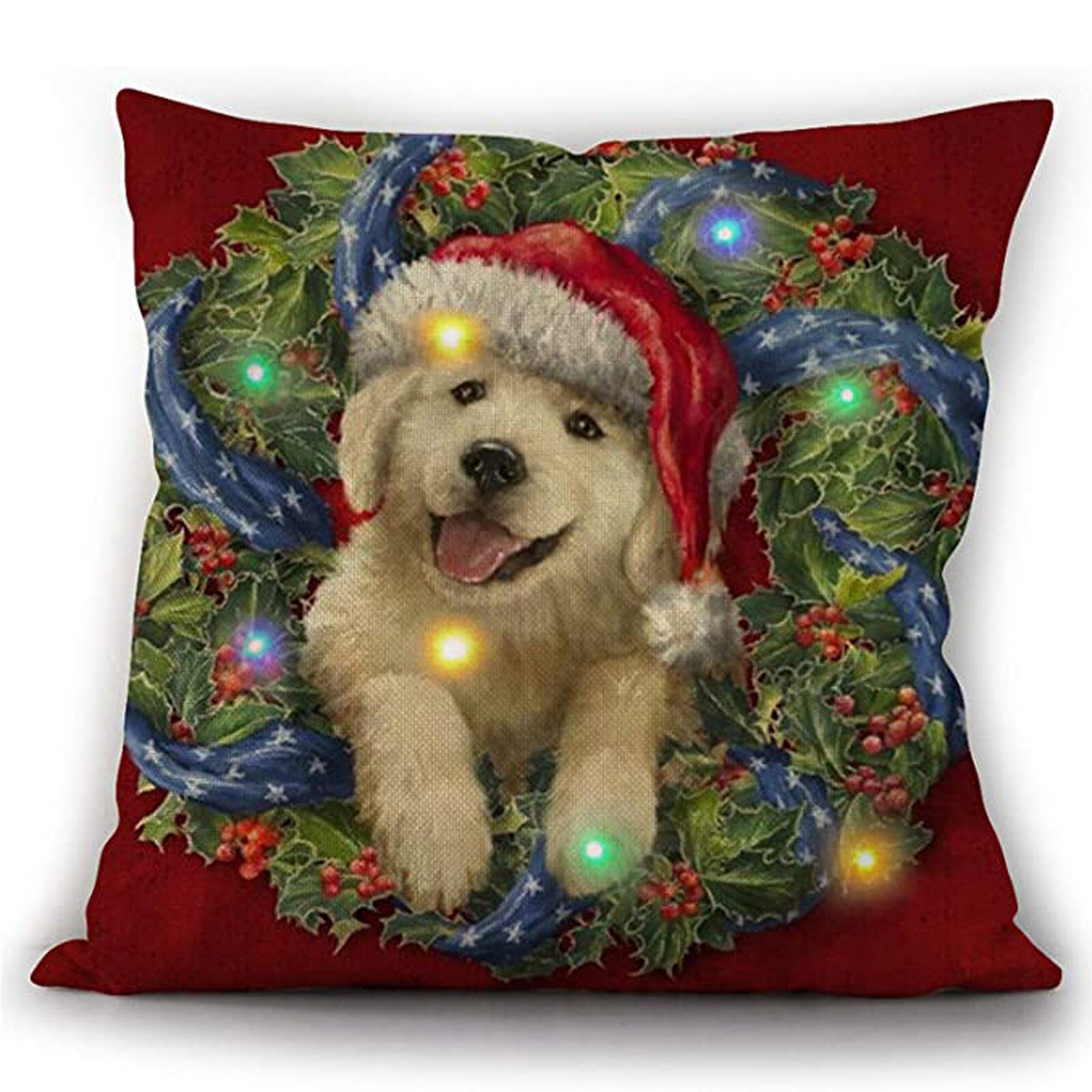 Kerst Creatief Sofa Kussensloop, Thuis Gebreide Ka... – Grandado