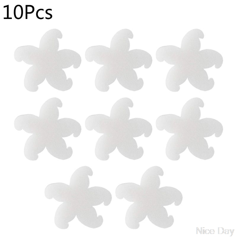 10 st tecknad blomma form pool svamp filter badkar... – Vicedeal