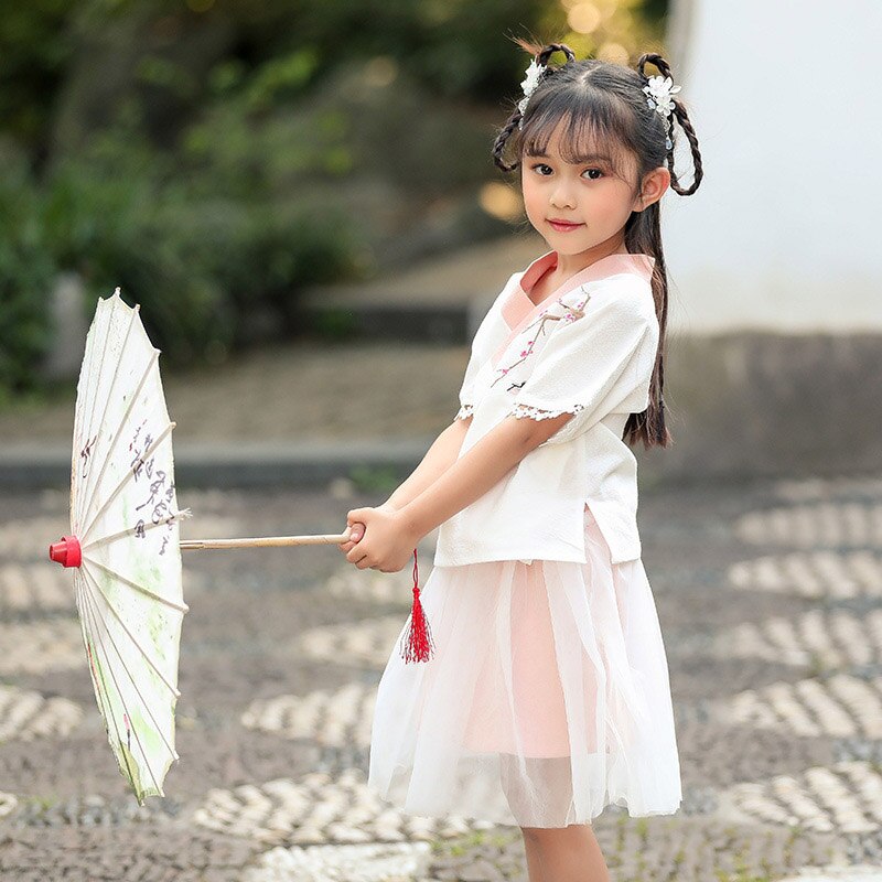 Child Hanfu Scholar Costumes National Costumes Han... – Grandado