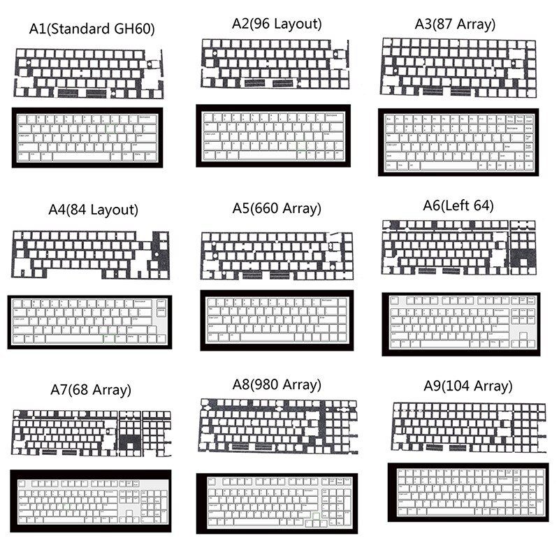 Switch Sound Dampeners Sheet Soft Pad Dimple Foam ... – Vicedeal