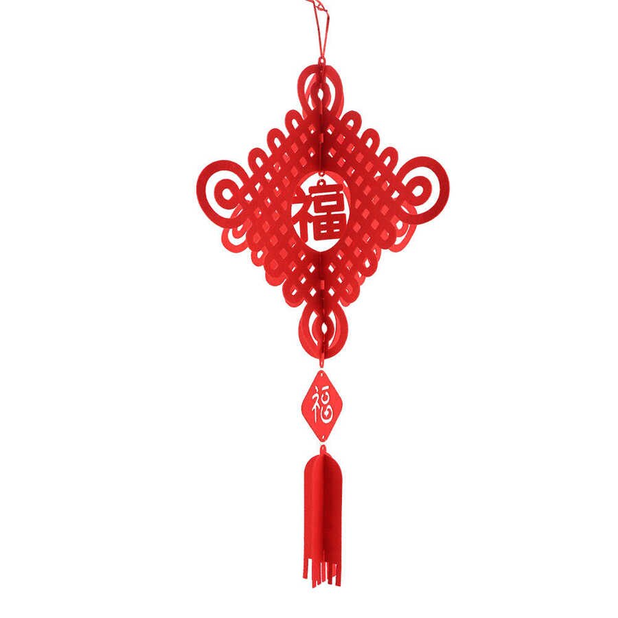 Red Rope Feng Shui Luck Chinese Knot Tassel Year H... – Grandado
