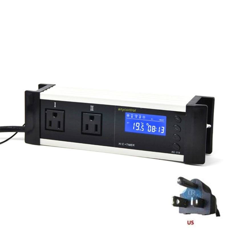 Akvarium termostat pet timer stikkontakt multi-sta... – Grandado