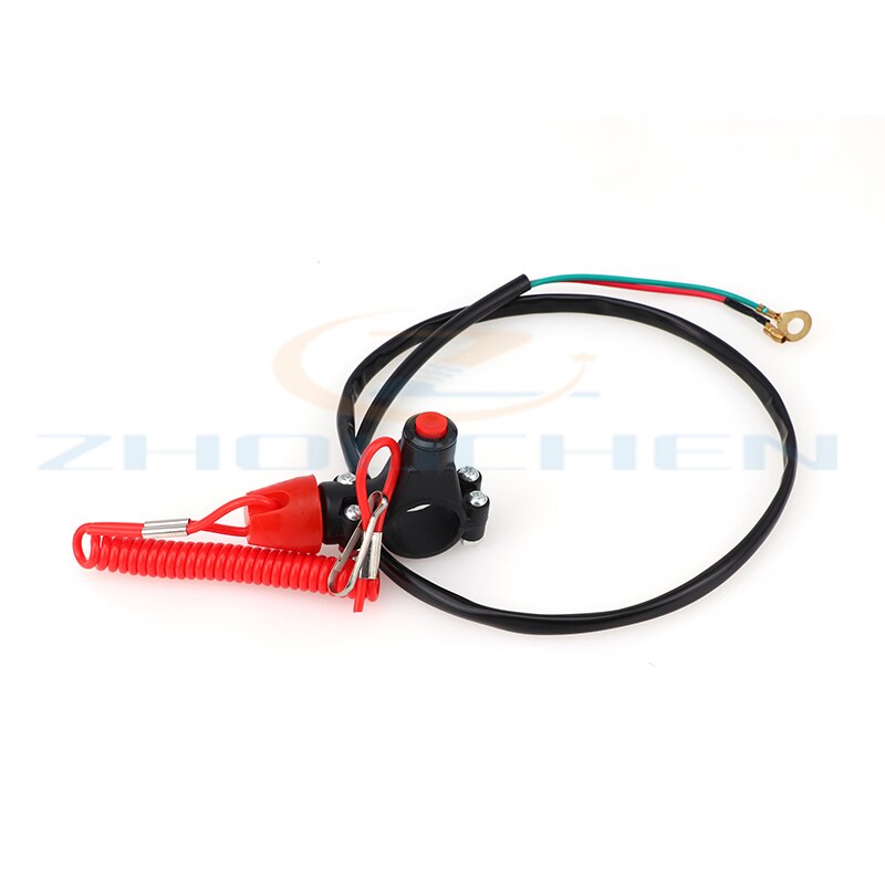 Off Tether Safety Stop Kill Switch Push Button For Vicedeal