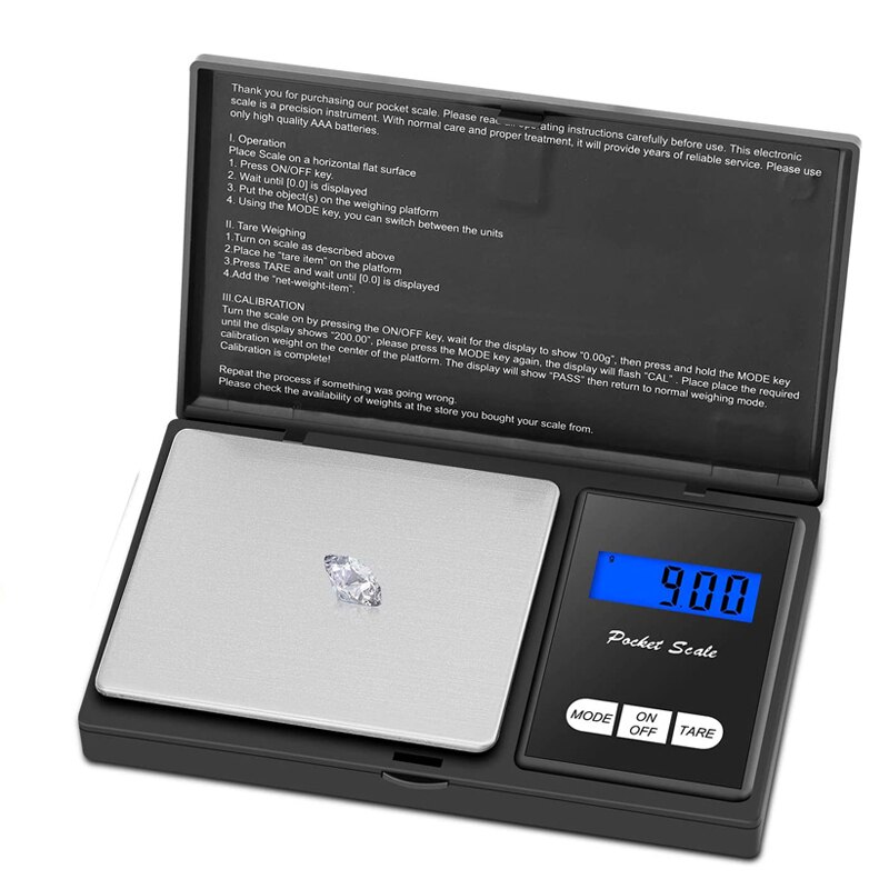 Keuken Schaal 0.01G Digitale Weegschaal Elektronis... – Grandado