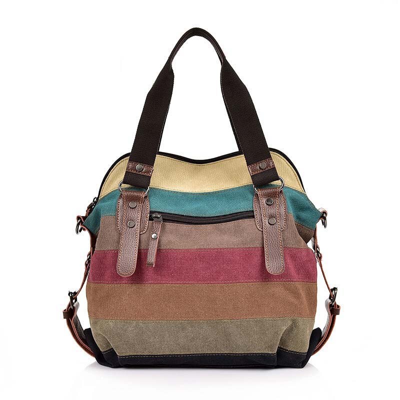 Mode Waterdichte Canvas Tas Vrouwen Klassieke Patc... – Grandado