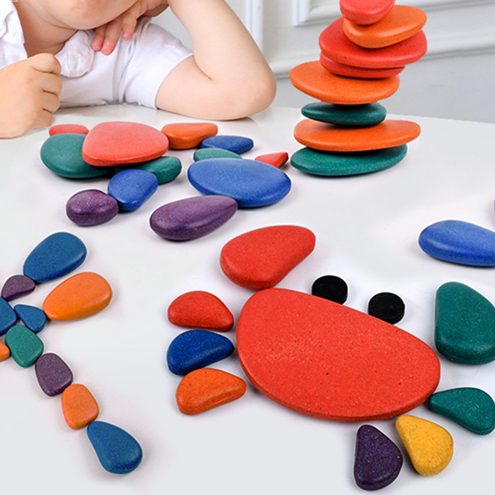 - Sorting and Stacking Stones with Activity Cards ... – Grandado