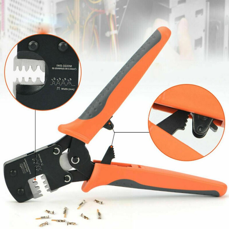 IWS-3220M Kabel Connector Krimpen Tang Tool Insert... – Grandado