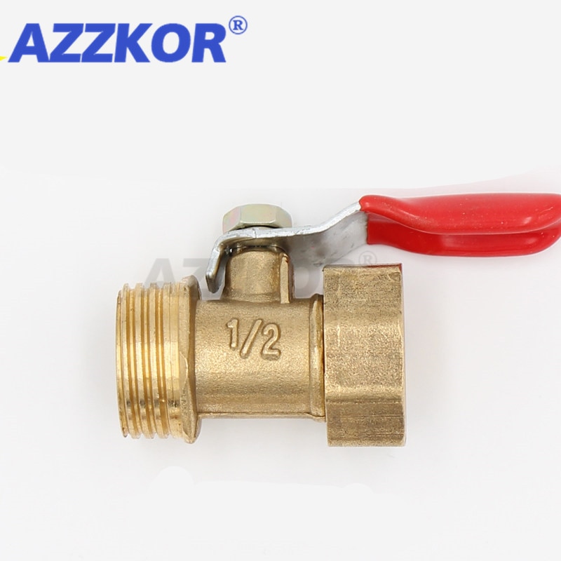 1/4" PT 3/8" PT 1/2"PT Female/Male Threaded Red Le... – Grandado