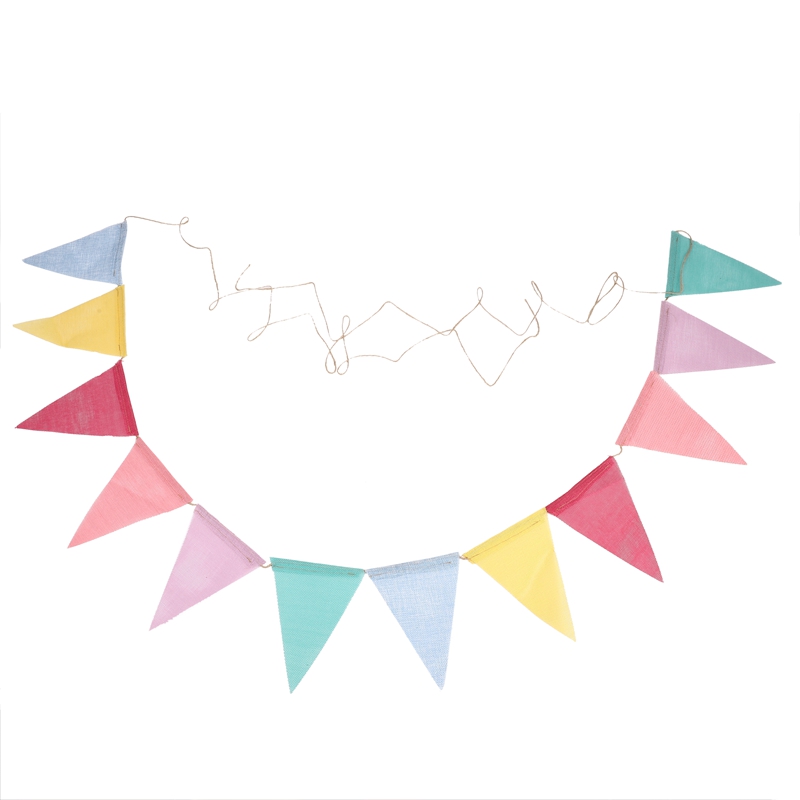 Garland Triple-Cornered Flag Chain Triple-Cornered... – Vicedeal