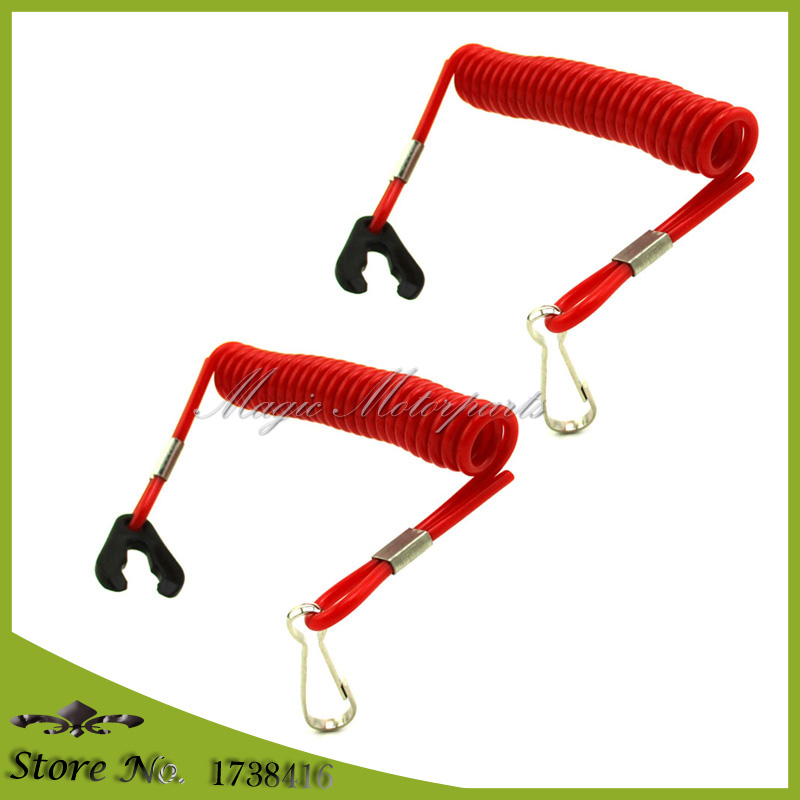 2 stücke Rot Sicherheits Tether Reißleine Für Stop... – Vicedeal