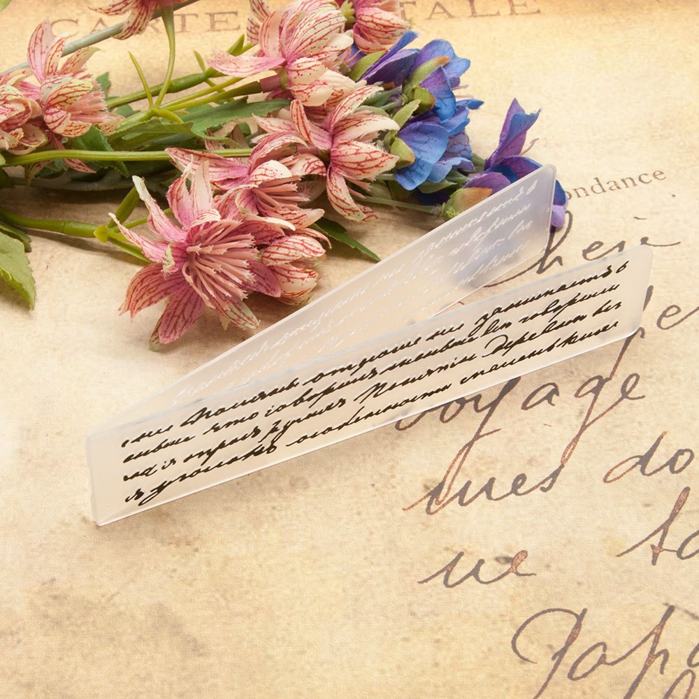 alphabet letters Embossing Folders for Papers Phot... – Grandado