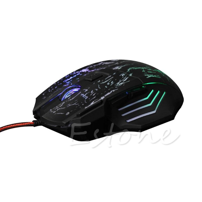 UK LED Optical 5500 DPI 7 Button USB Wired Gaming ... – Vicedeal