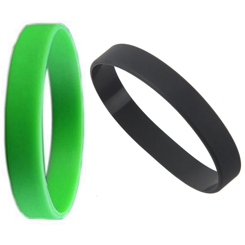 2X Silicone Rubber Elasticity Wristband Wrist Band... – Grandado