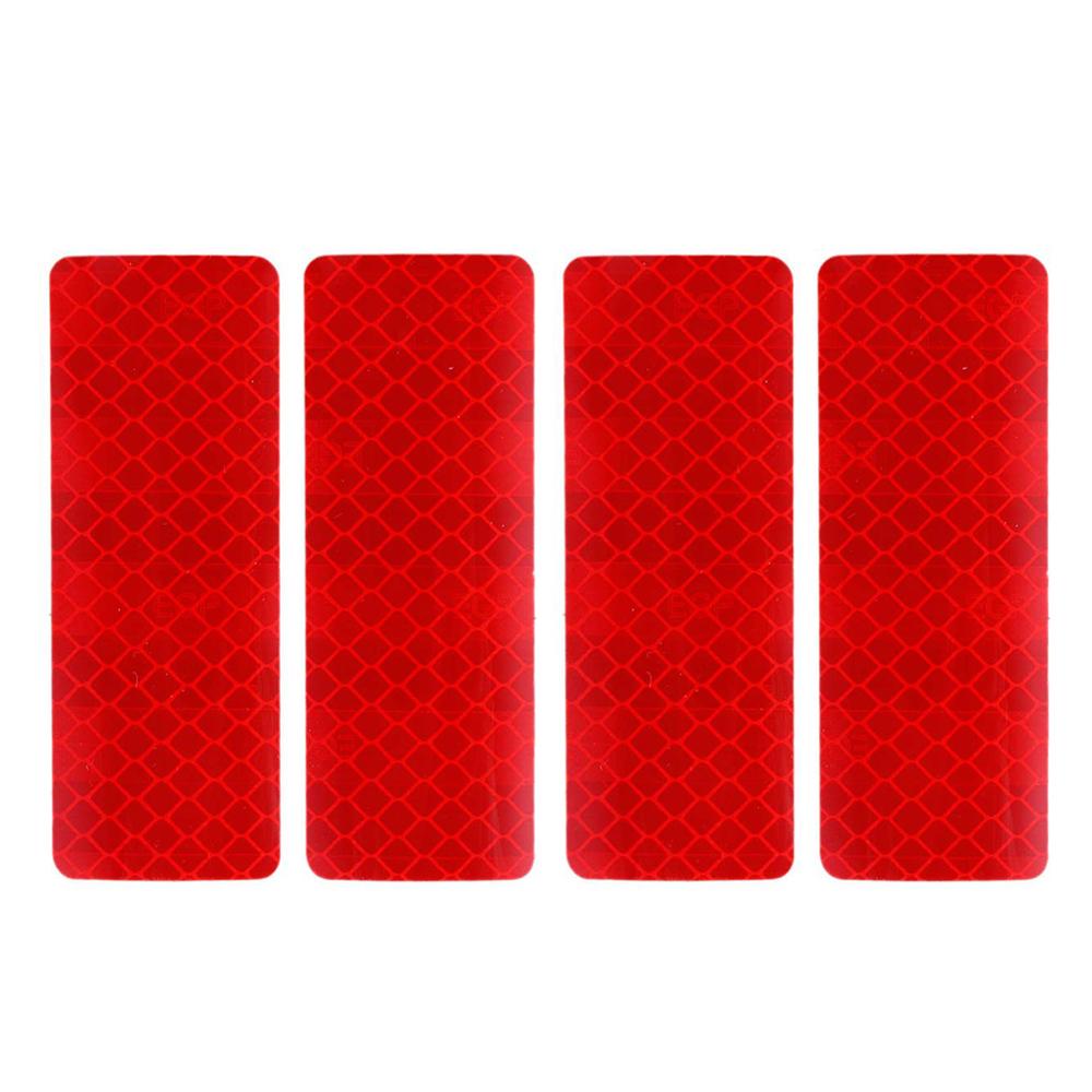 2/4Pcs Traffic Safety Reflective Sticker Warning M... – Grandado